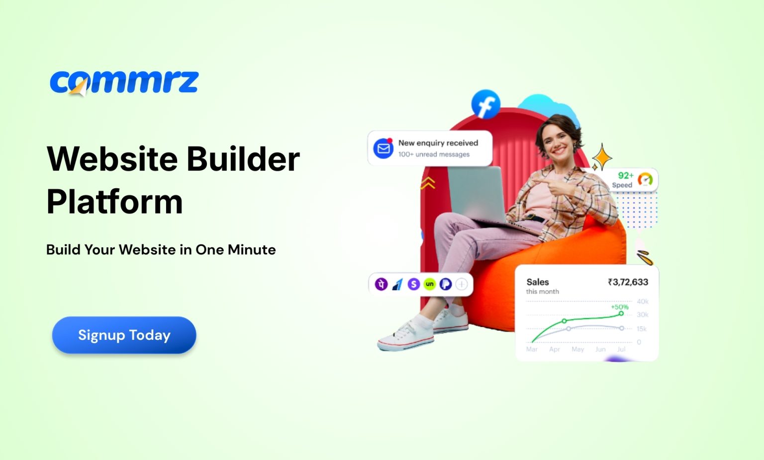 Website Builder Platform - Commrz Website Builder